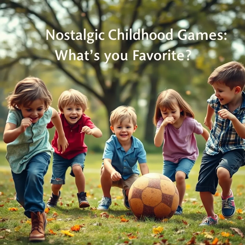Nostalgic Childhood Games: What's Your Favorite? : LevelUpTalk