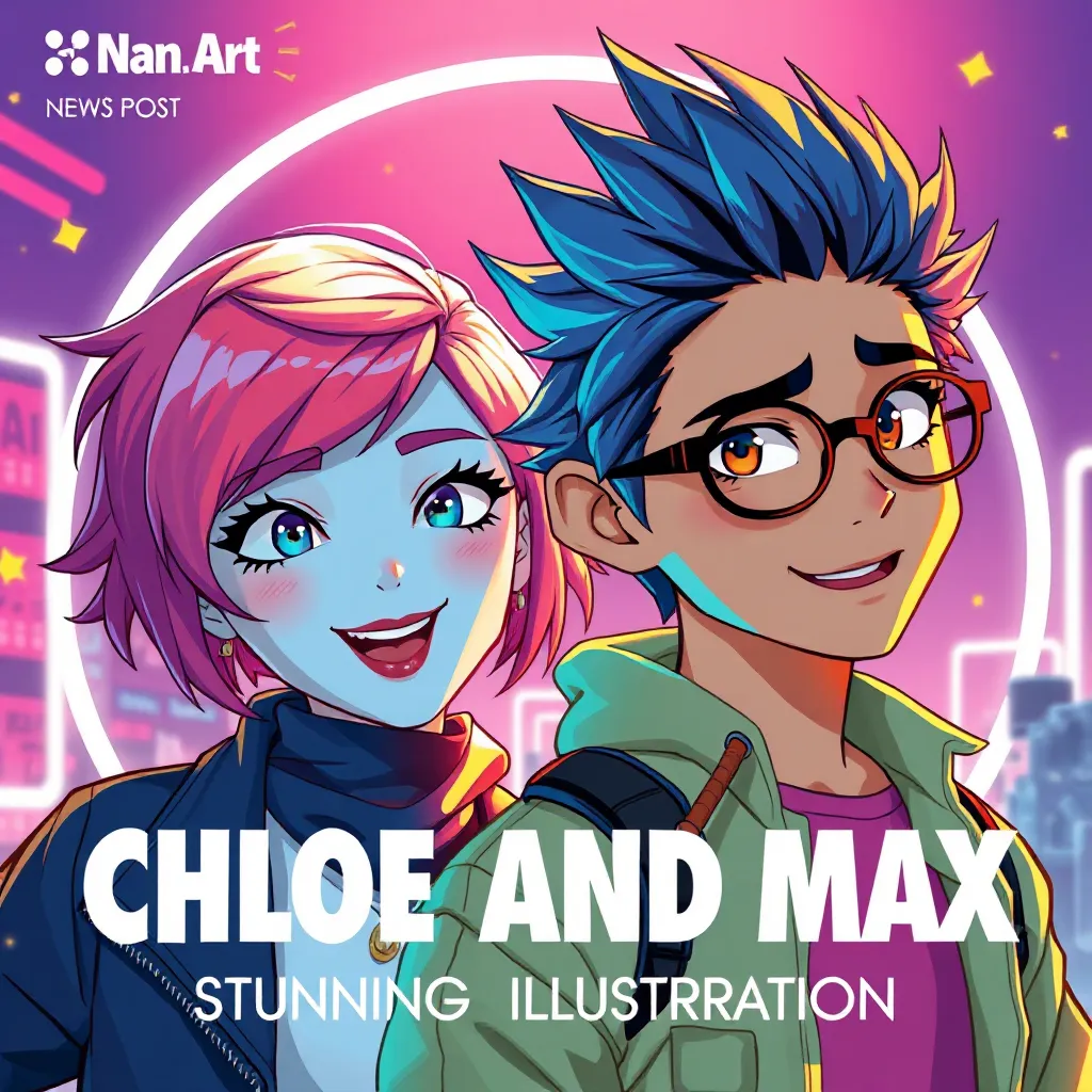 Chloe and Max Fan Art: Stunning Illustration Reveal : LevelUpTalk