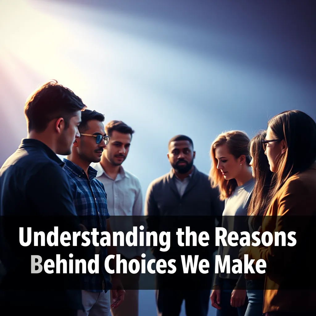 Understanding the Reasons Behind Choices We Make : LevelUpTalk