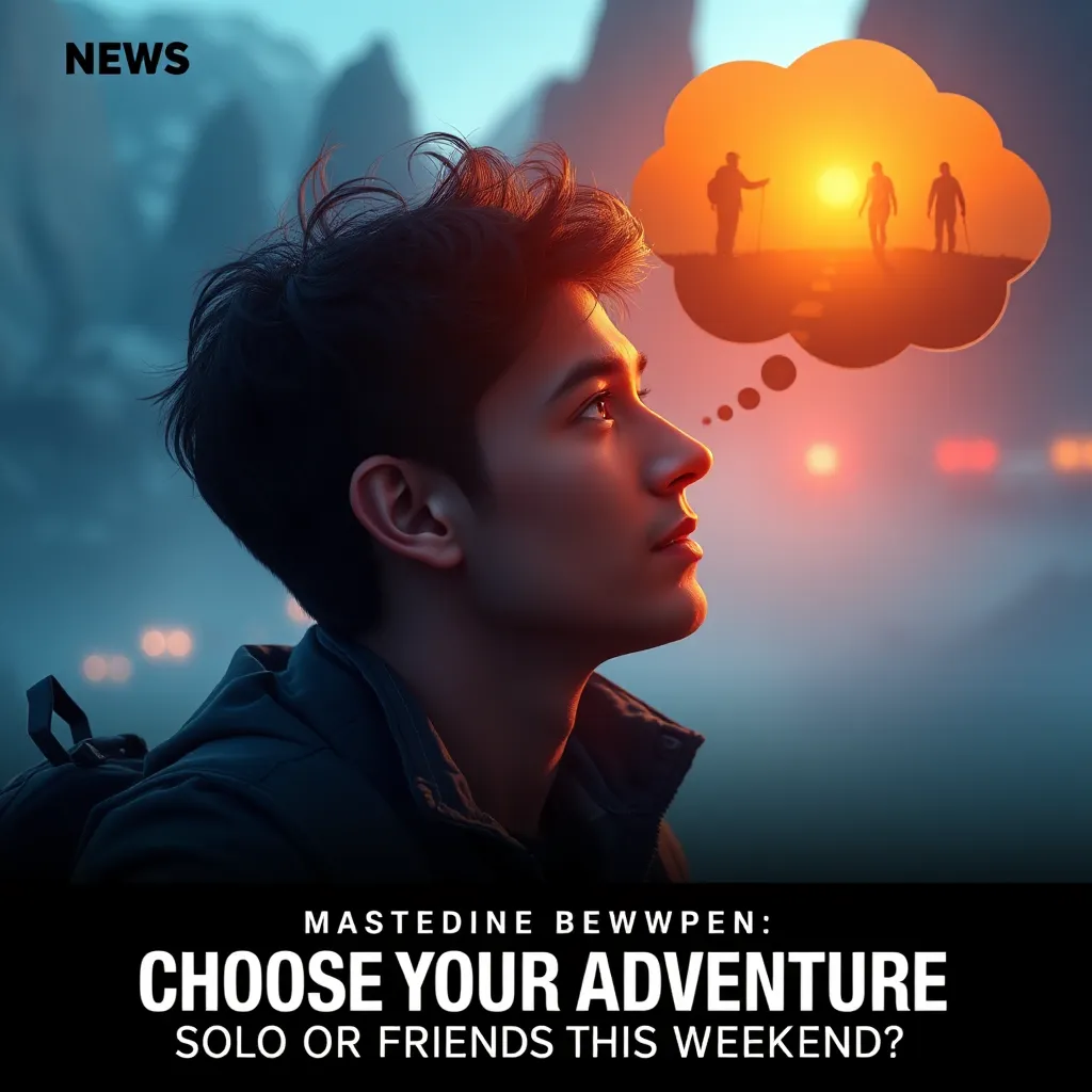 Choose Your Adventure: Solo or With Friends This Weekend? : LevelUpTalk