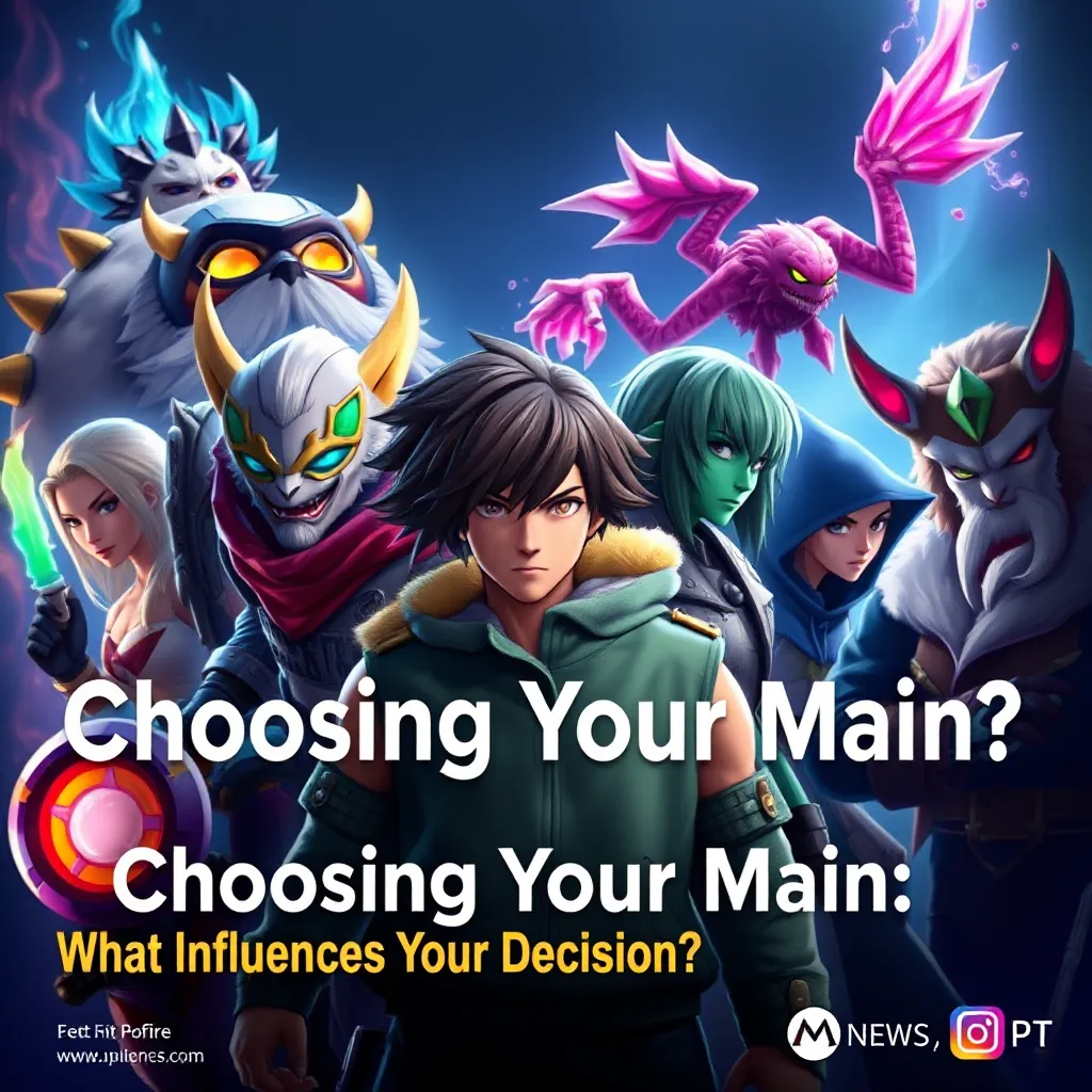 Choosing Your Main: What Influences Your Decision? : LevelUpTalk