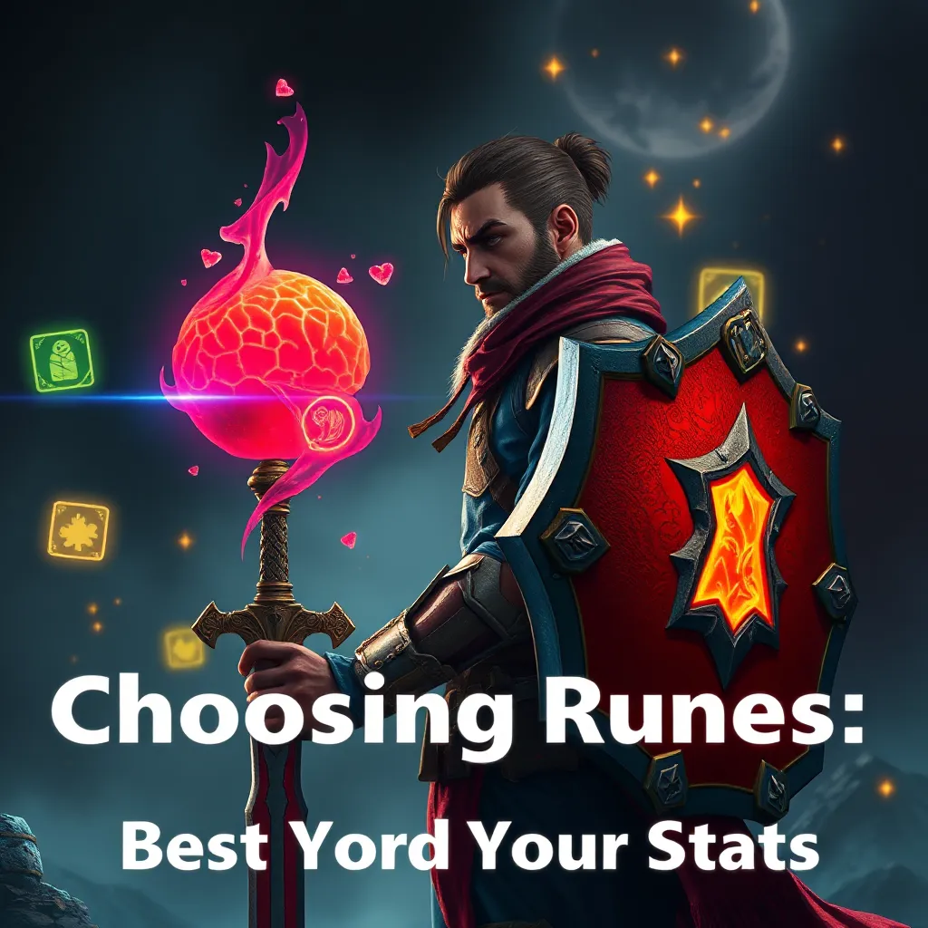 Choosing Runes Wisely: Best Options for Your Stats : LevelUpTalk