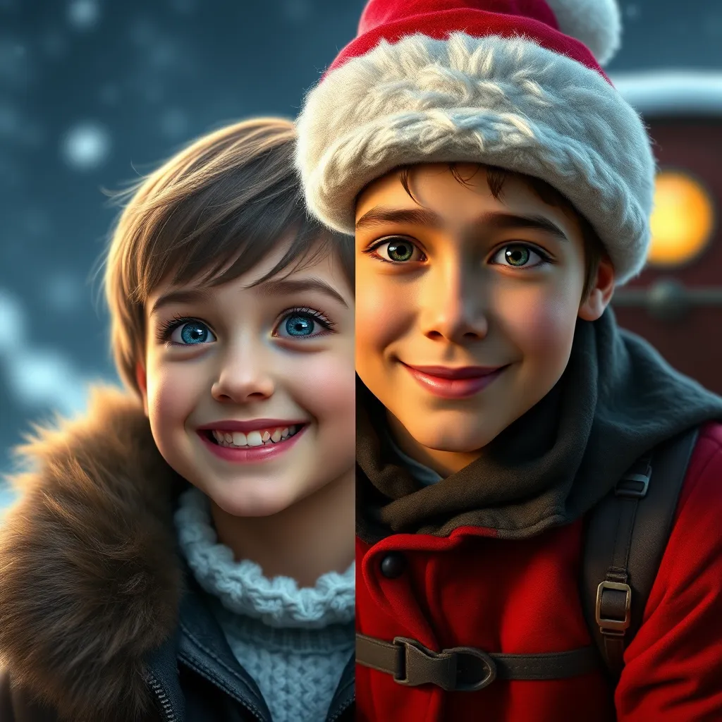 Chris's Polar Express Lookalike: A Stunning Comparison : LevelUpTalk