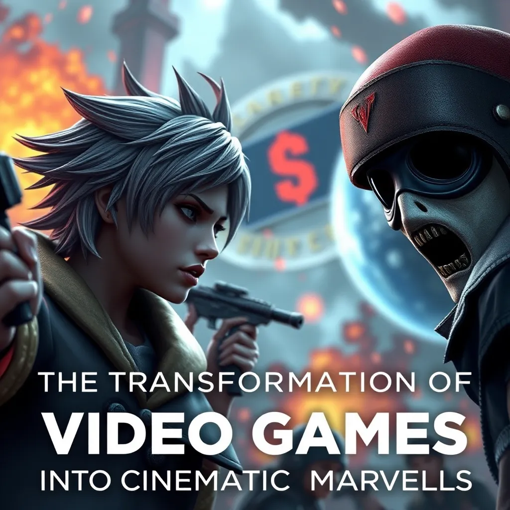 The Transformation of Video Games into Cinematic Marvels : LevelUpTalk