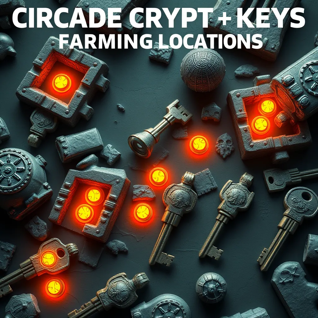 Circade Crypt Keys: Best Farming Locations Revealed : LevelUpTalk