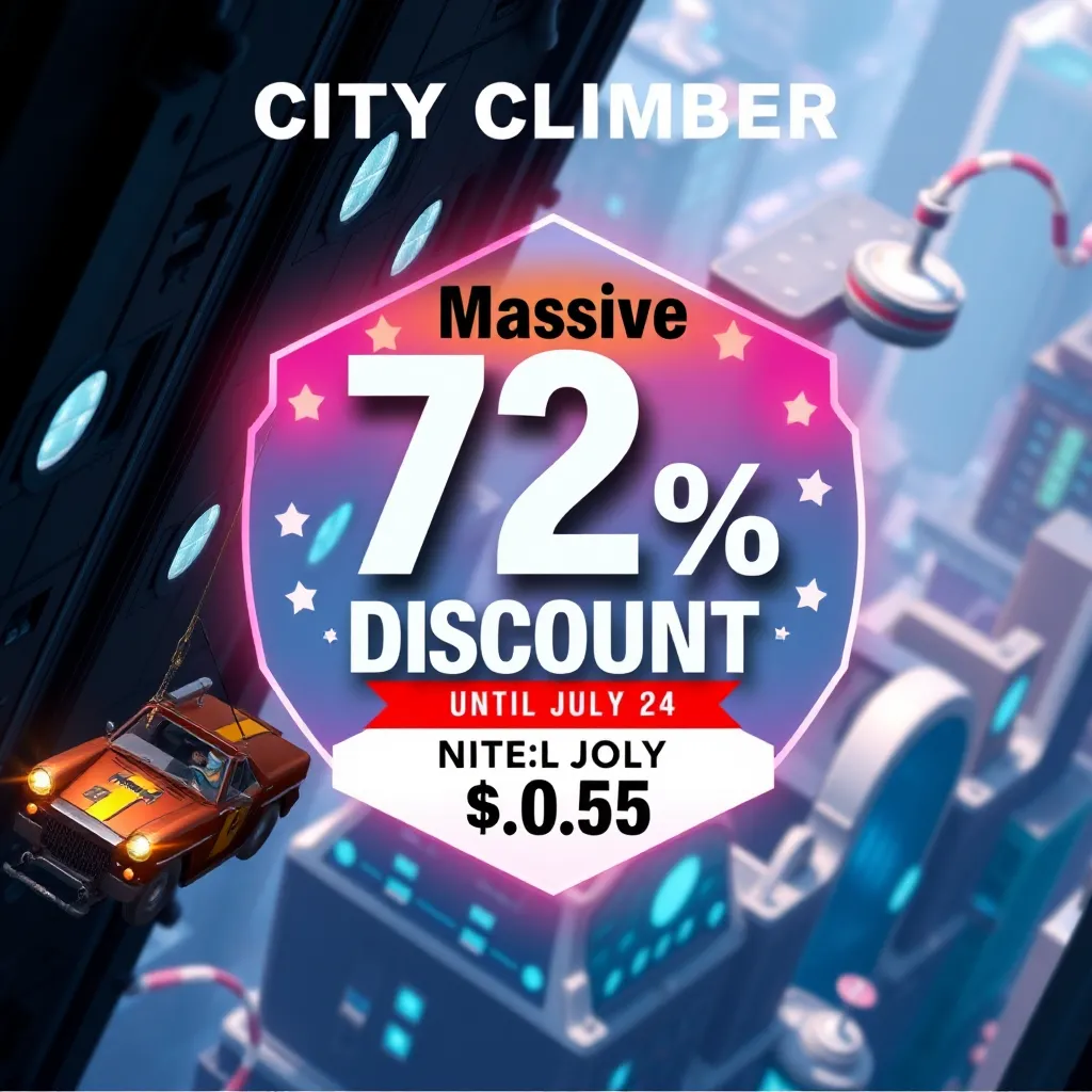 Massive 72% Discount on City Climber Until July 24 : LevelUpTalk