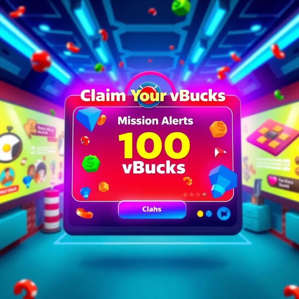 Get Ready for Mission Alerts: Claim 100 vBucks Now! : LevelUpTalk