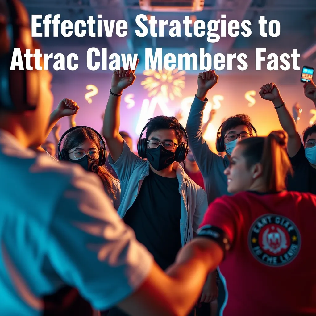 Effective Strategies to Attract New Clan Members Fast : LevelUpTalk
