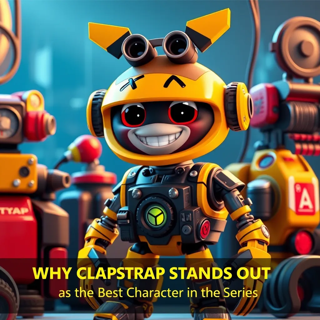 Why Claptrap Stands Out as the Best Character in the Series : LevelUpTalk