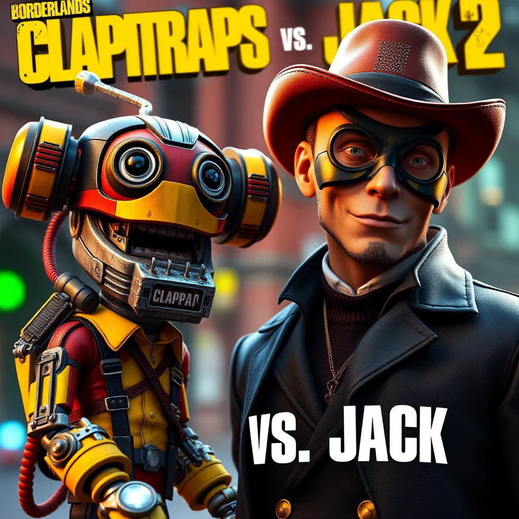 Debating the Best Character in Borderlands: Claptrap vs. Jack : LevelUpTalk