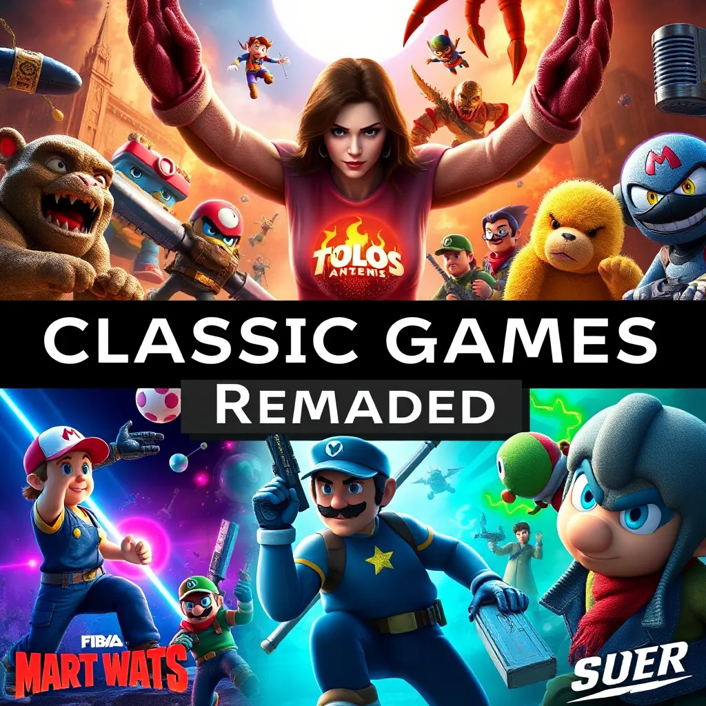 The Rise of Remakes and Remasters in Gaming : LevelUpTalk