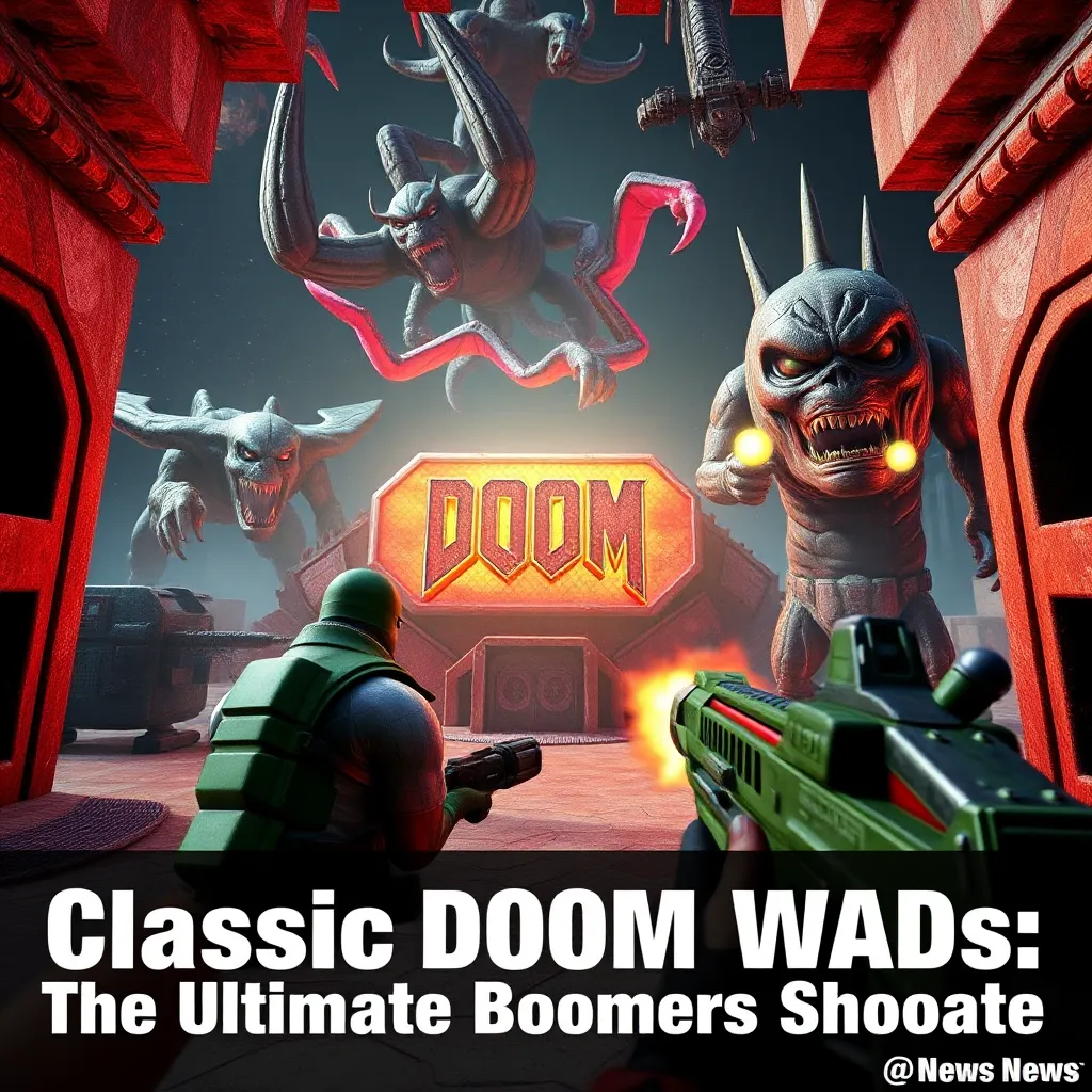 Classic DOOM WADs: The Ultimate Boomer Shooter Debate : LevelUpTalk