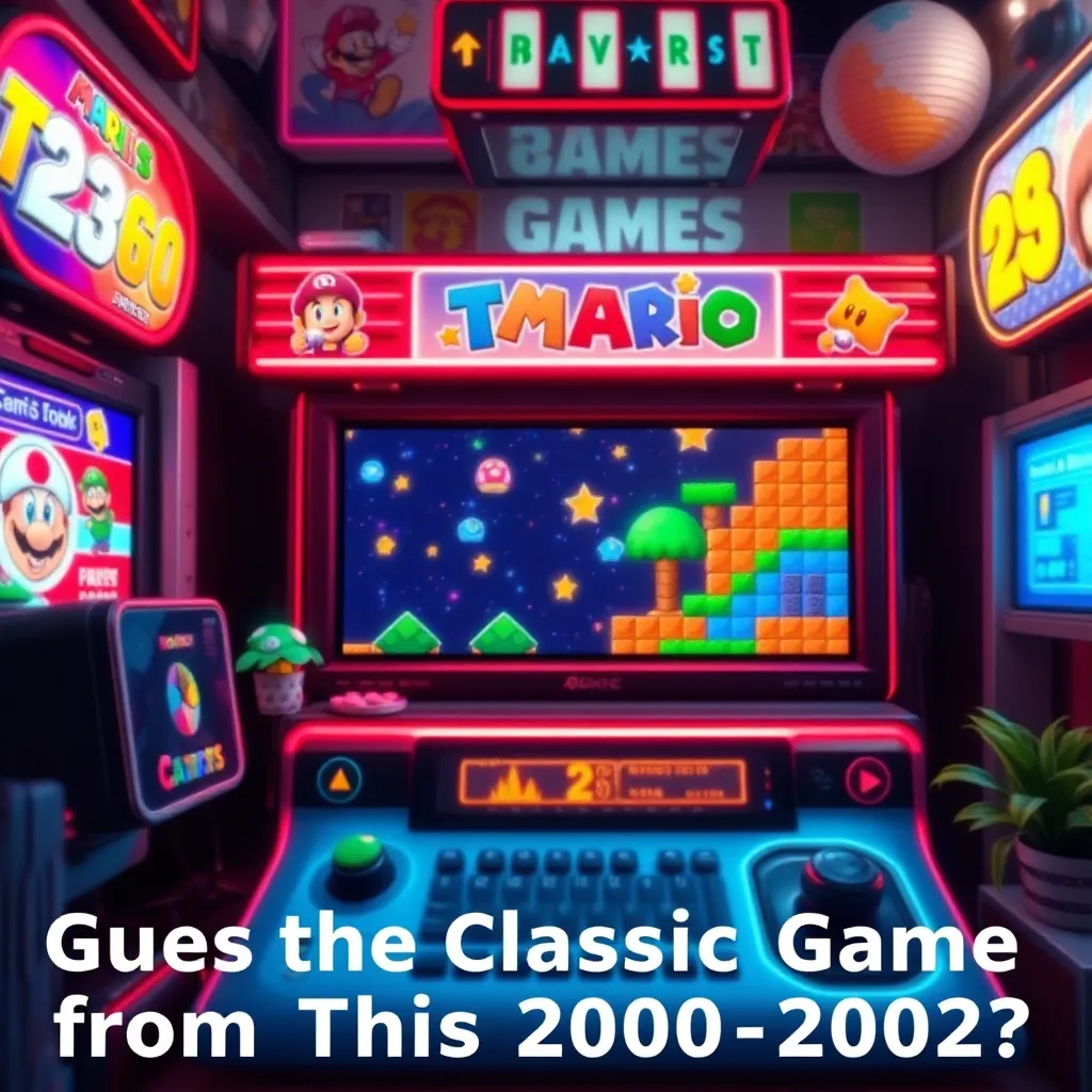 Guess the Classic Game from This 2000-2002 Photo? : LevelUpTalk