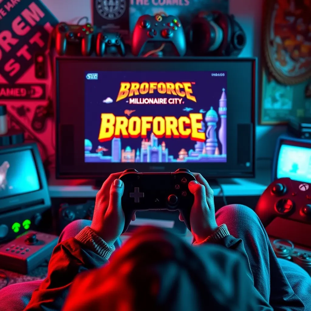 Quest for Vintage Games: Broforce and Millionaire City : LevelUpTalk