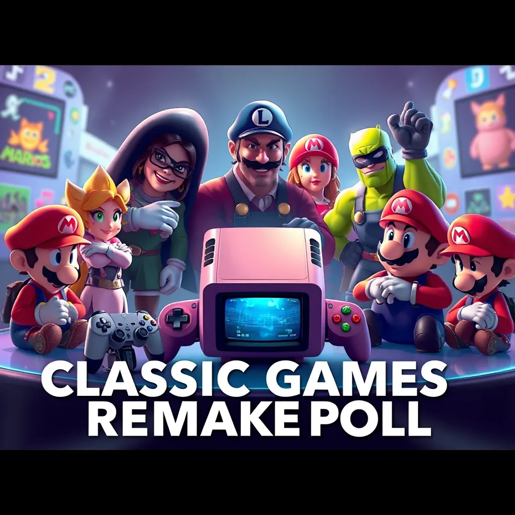 Vote for Your Favorite Game to Get a Remake or Remaster! : LevelUpTalk