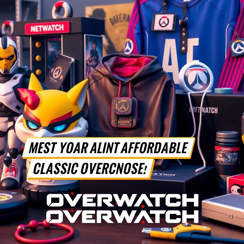 Where to Find Affordable Classic Overwatch Merchandise : LevelUpTalk