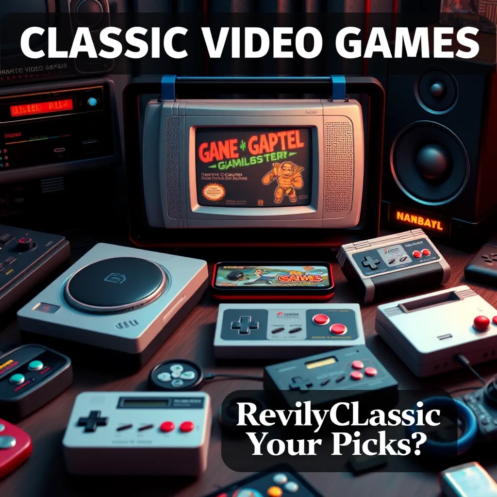 Reviving Classic Games: What Are Your Picks? : LevelUpTalk