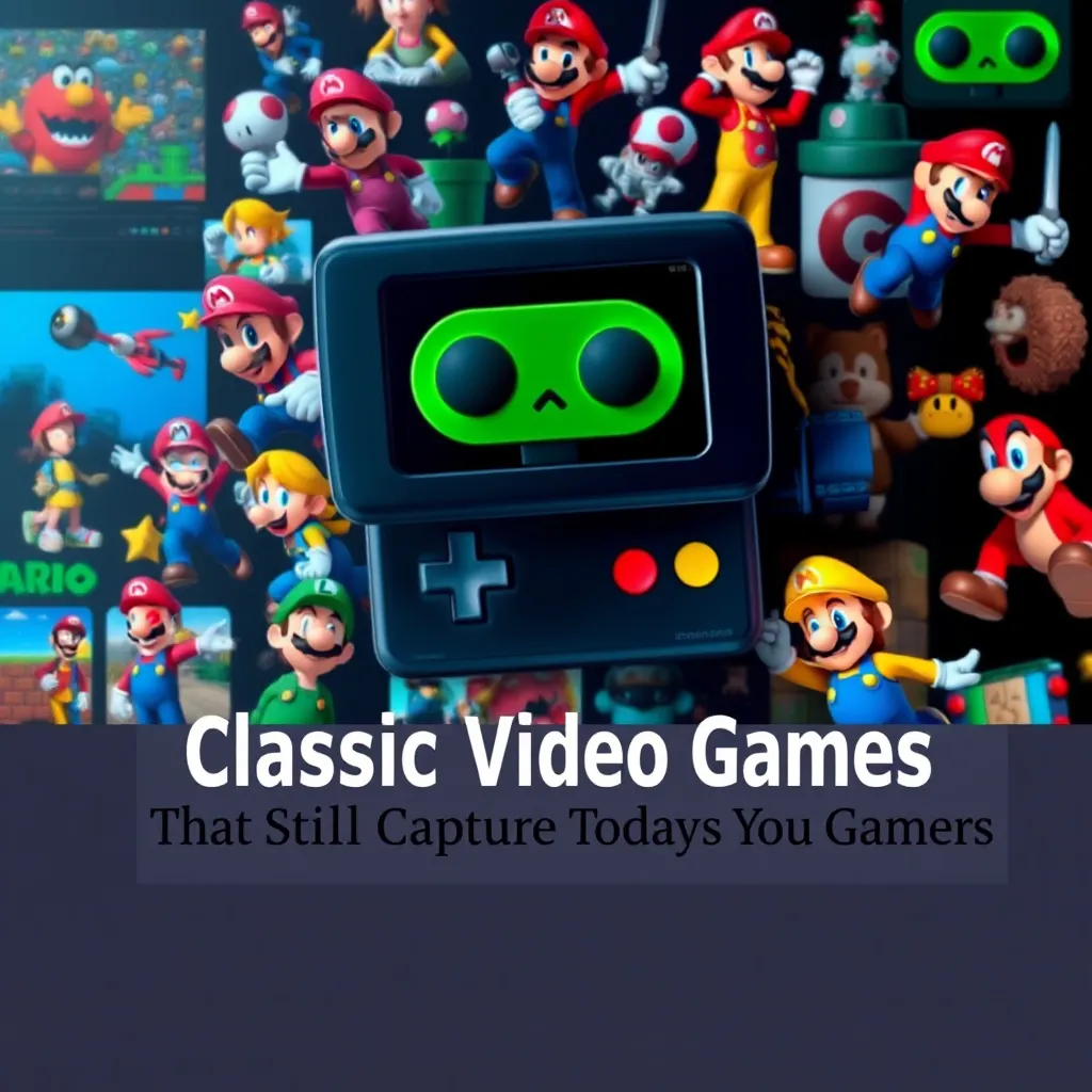Classic Video Games That Still Capture Today's Gamers : LevelUpTalk