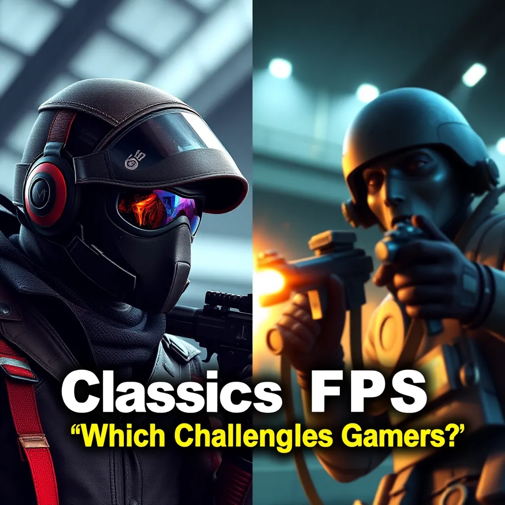 Classic vs Modern FPS: Which Challenges Gamers More? : LevelUpTalk