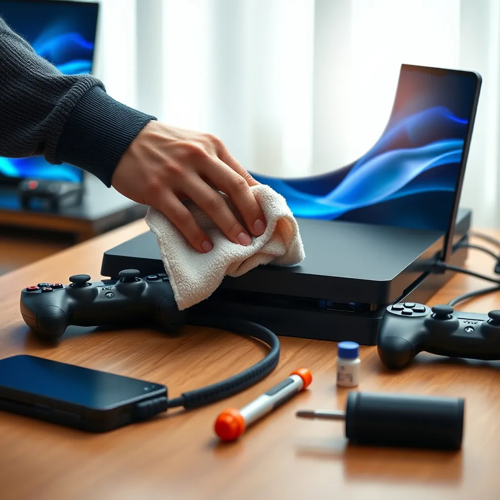 Essential Tips for Safely Cleaning Your PS4 Pro Setup : LevelUpTalk