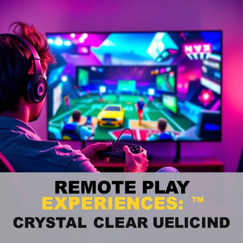 Remote Play Experiences: Crystal Clear Gaming Unlocked : LevelUpTalk