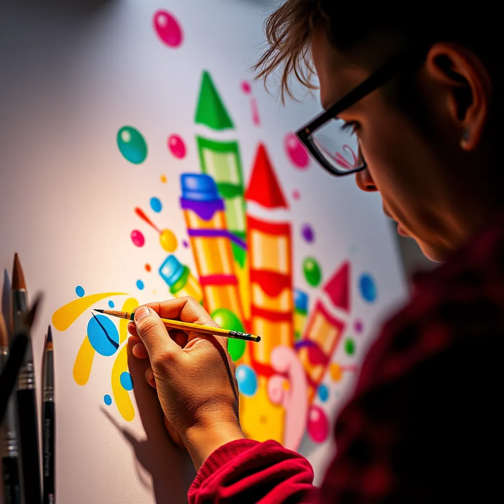 Artist Creates Stunning Clicker Painting with 3D Style : LevelUpTalk