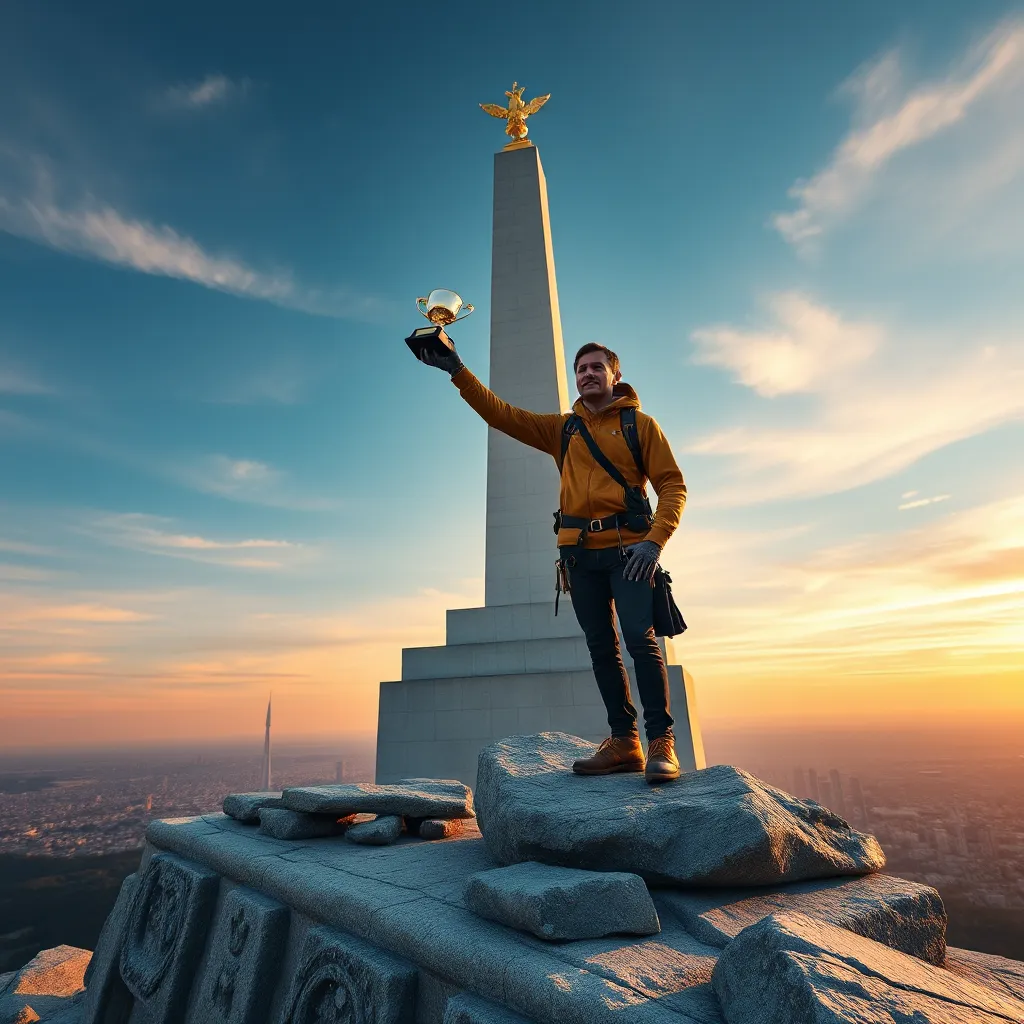 Exciting Discovery at the Monument: Trophy and Charm : LevelUpTalk