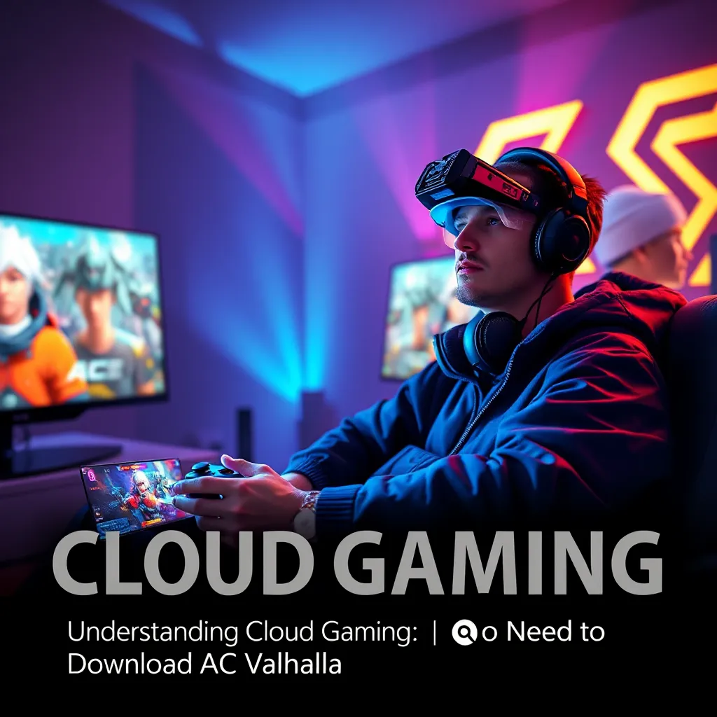 Understanding Cloud Gaming: No Need to Download AC Valhalla : LevelUpTalk