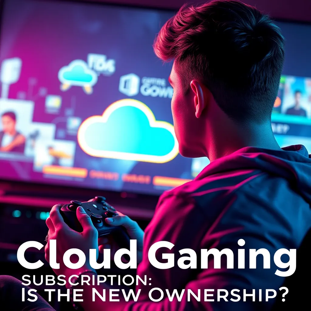 Cloud Gaming: Is Subscription the New Ownership? : LevelUpTalk