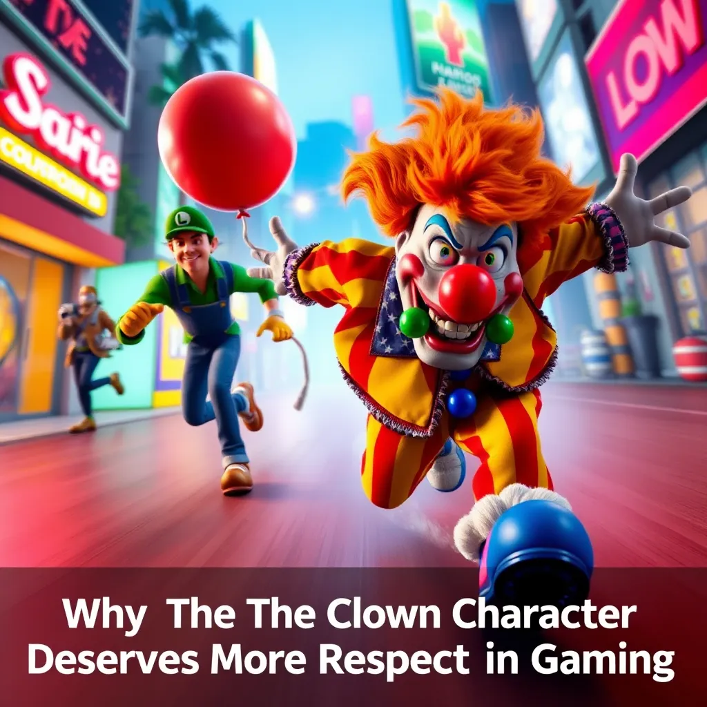 Why the Clown Character Deserves More Respect in Gaming : LevelUpTalk
