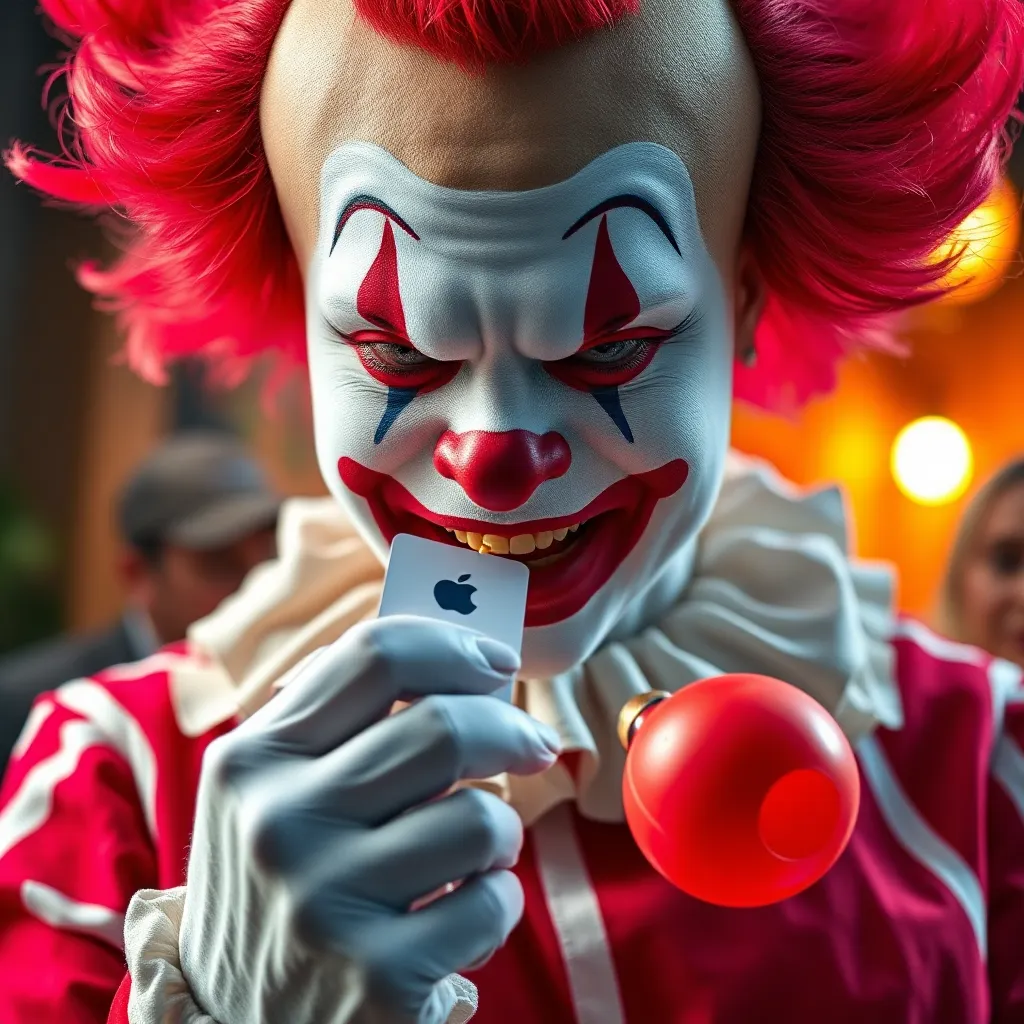 Clown Goes Viral After Eating Card During Breakdown : LevelUpTalk