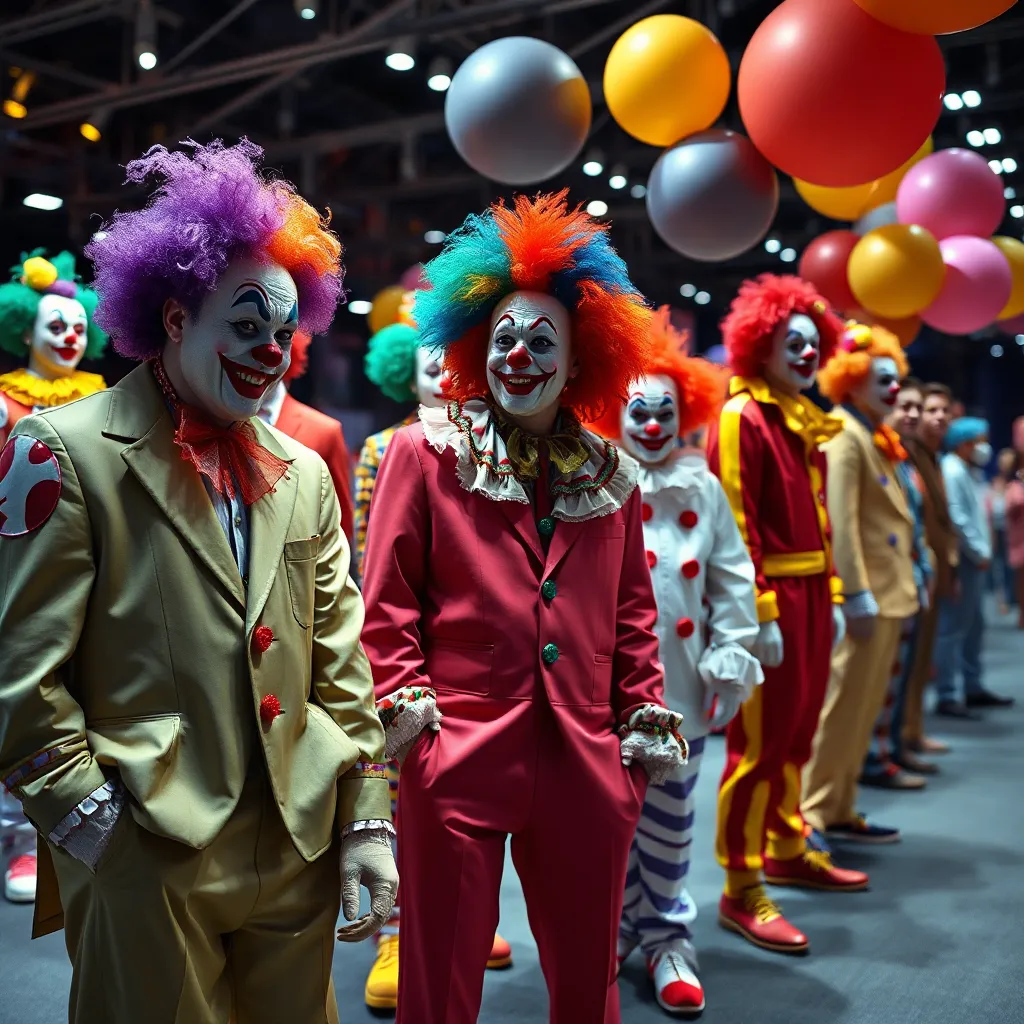 Rate My Clown Fit: A Fashion Statement or Faux Pas? : LevelUpTalk