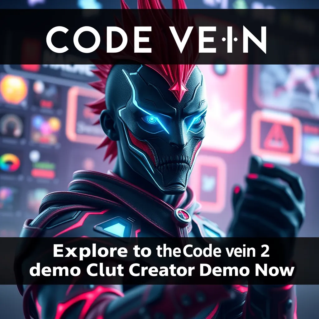 Explore the Code Vein 2 Character Creator Demo Now : LevelUpTalk