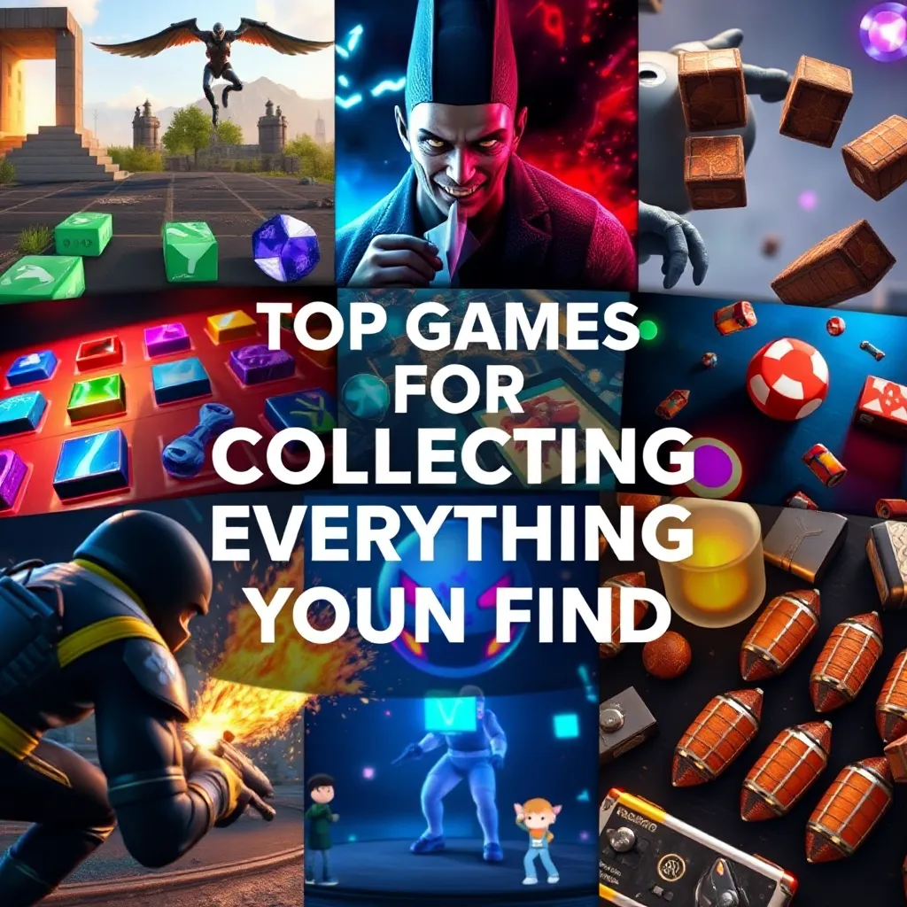 Top Games for Collecting Everything You Can Find : LevelUpTalk