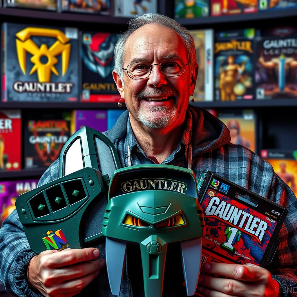 Collector Celebrates Finding All Versions of Gauntlet Games : LevelUpTalk