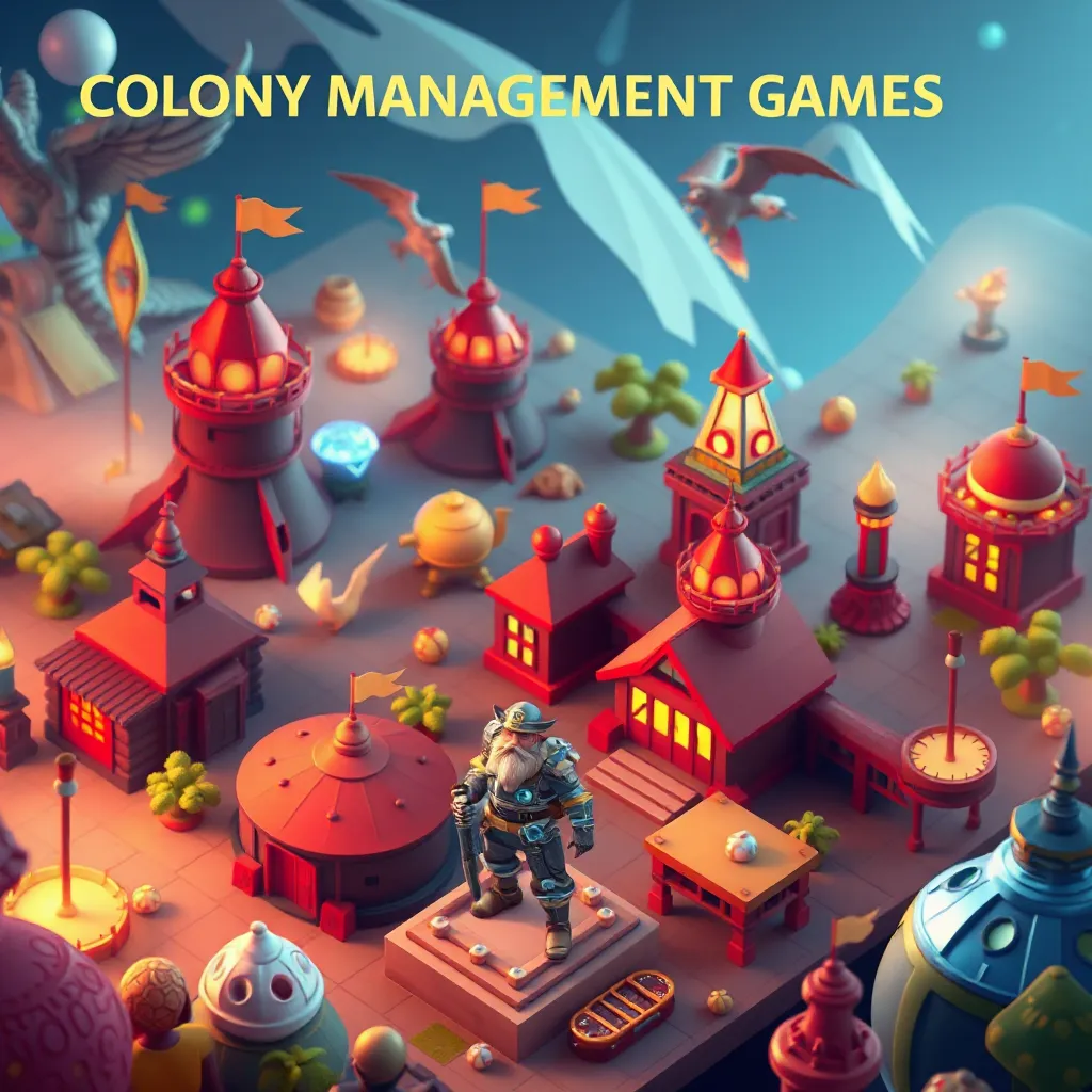 Top Engaging Colony Management Games to Explore : LevelUpTalk