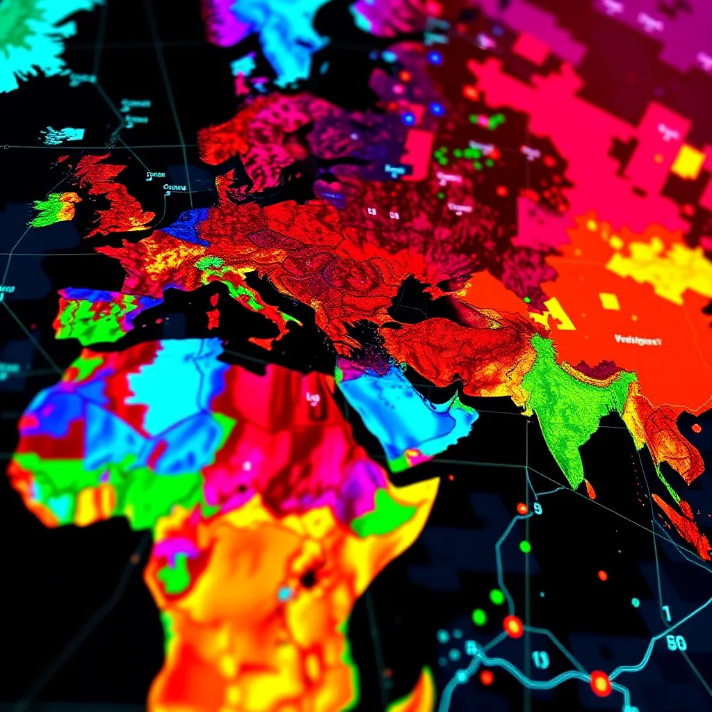 Exploring Color-Coded Maps and Their Meanings : LevelUpTalk