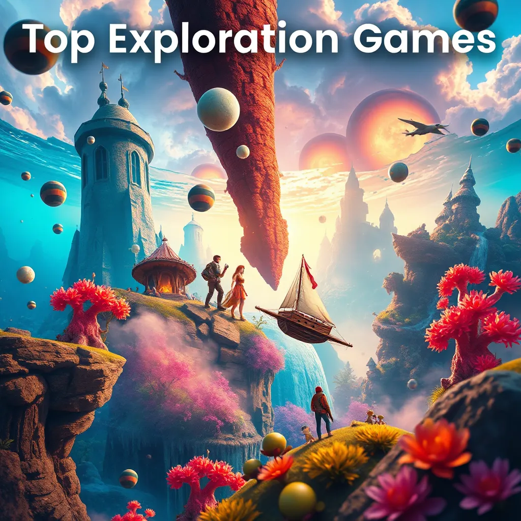 Top Exploration Games: Discover Worlds of Wonder : LevelUpTalk