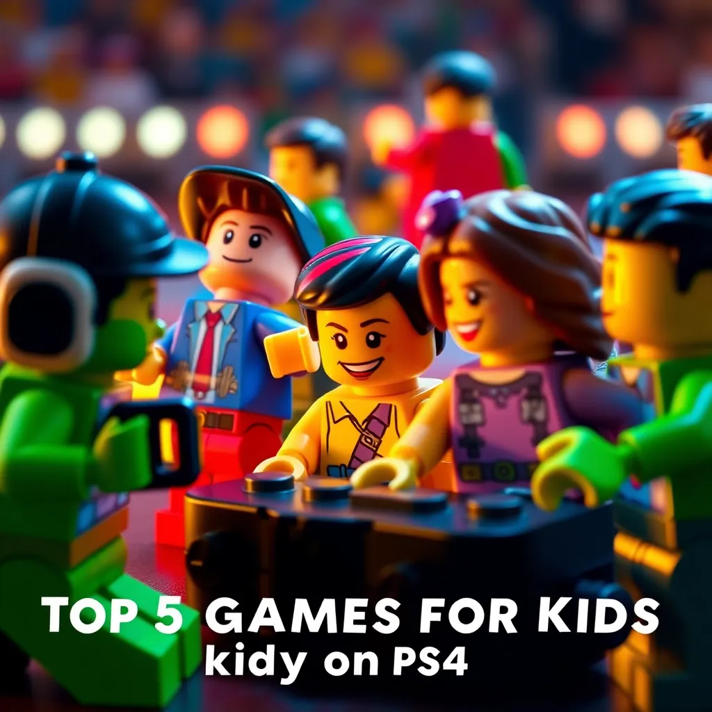 Top 5 Recommended Lego Games for Kids on PS4 : LevelUpTalk