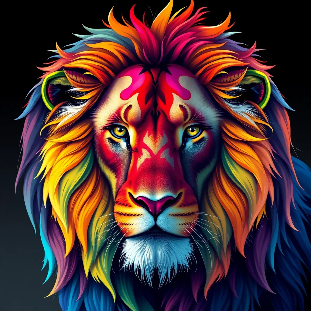 Stunning Lion Fan Art Brings Wild Creatures to Life : LevelUpTalk