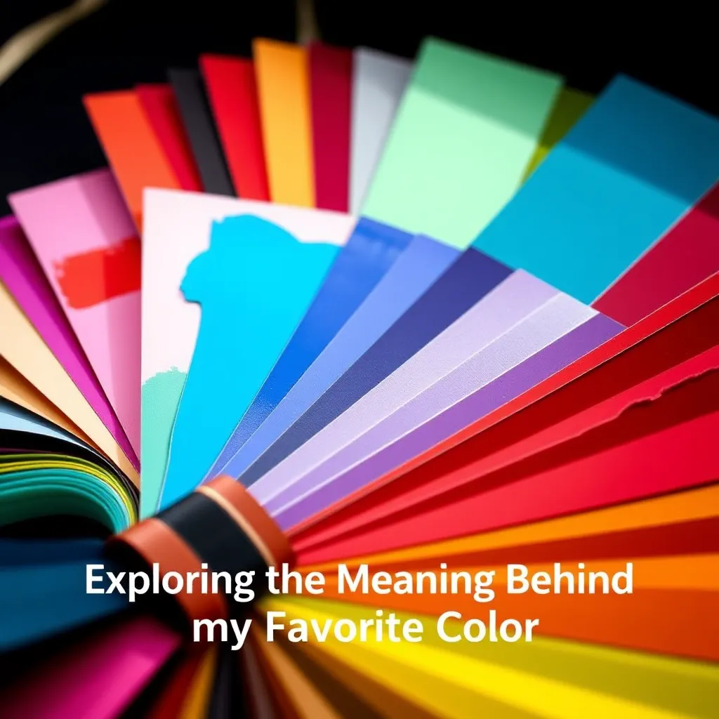 Exploring the Meaning Behind my Favorite Color : LevelUpTalk