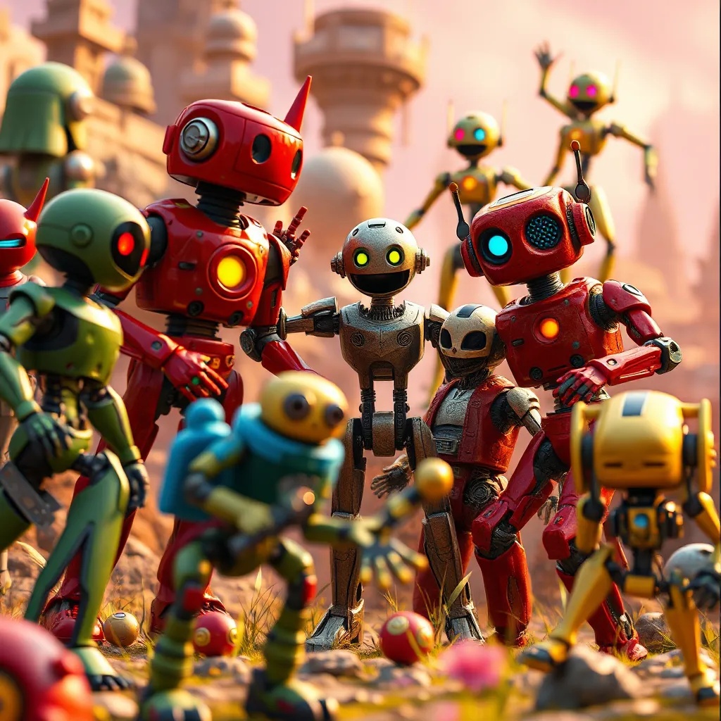 Top Games Featuring Unique Robots and AI Characters : LevelUpTalk