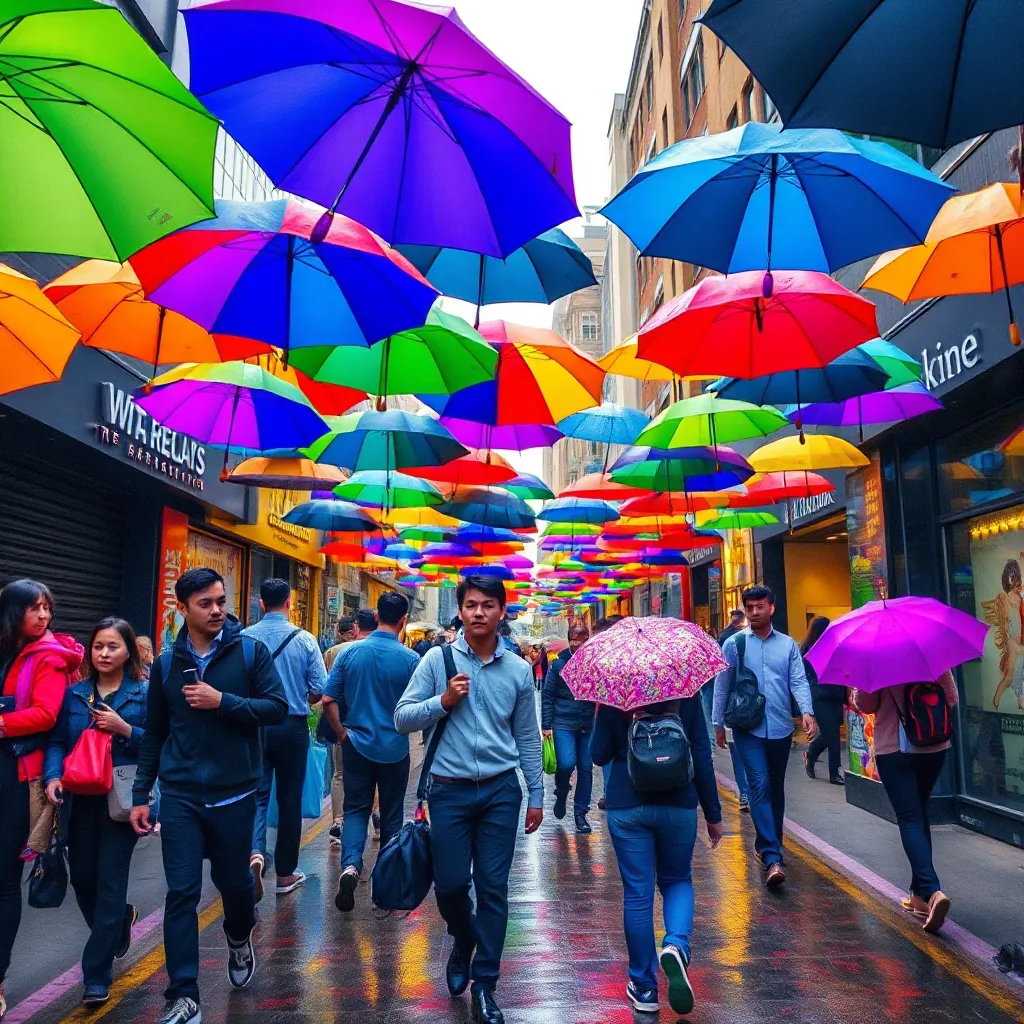 The Influential Role of Umbrellas in Urban Culture : LevelUpTalk