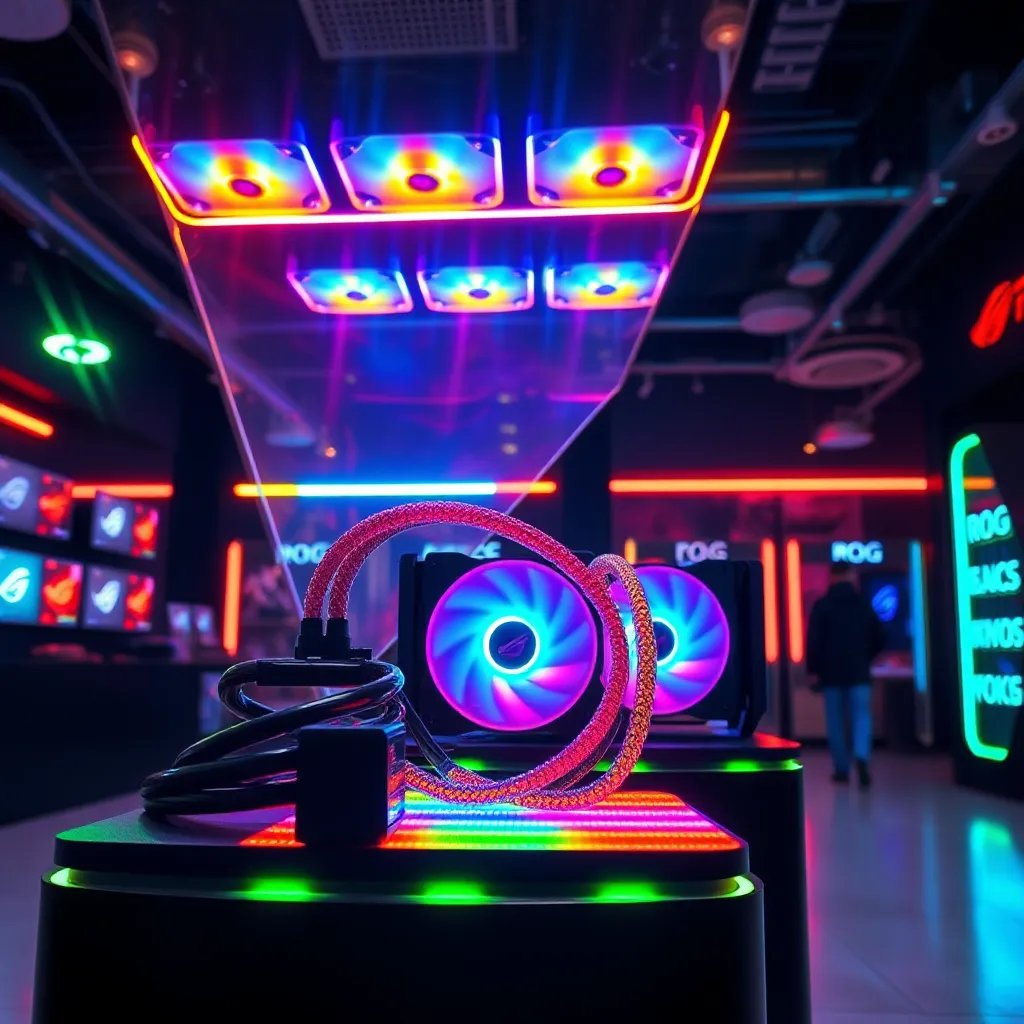 Explore the Eye-Catching Water Cooling System Lights : LevelUpTalk