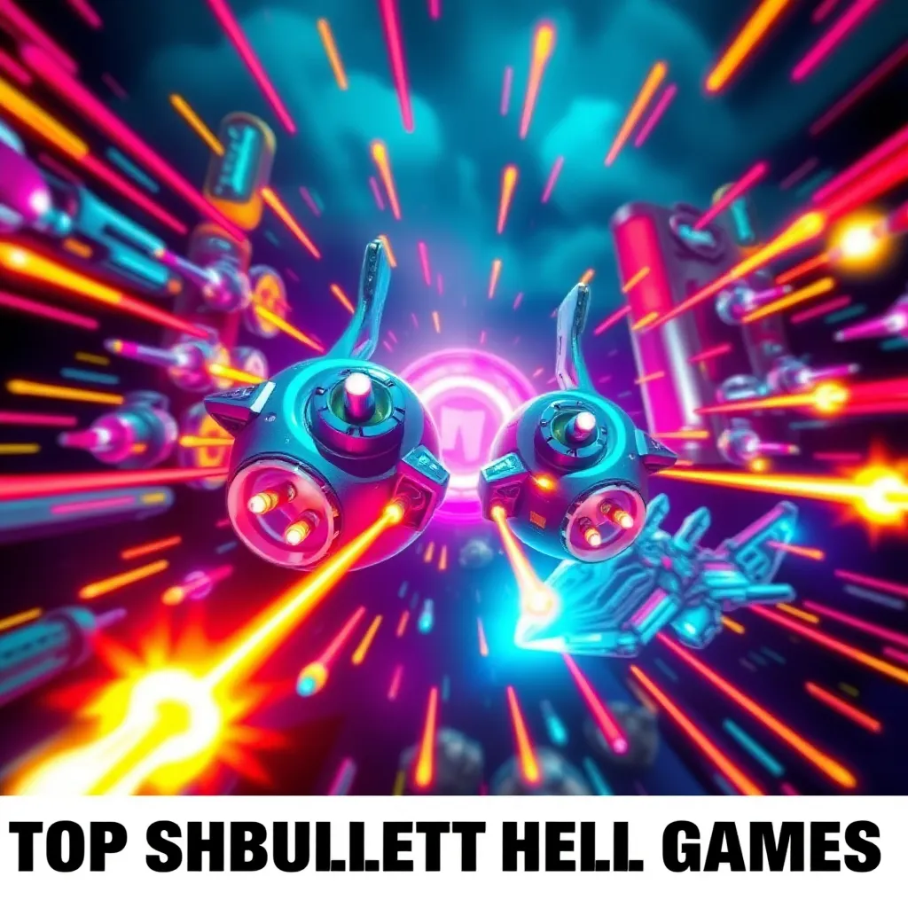 Top Shmups and Bullet Hell Games for Thrilling Action : LevelUpTalk