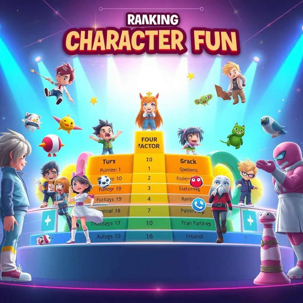 Ranking Character Fun: My Unique Tier List 🤩 : LevelUpTalk