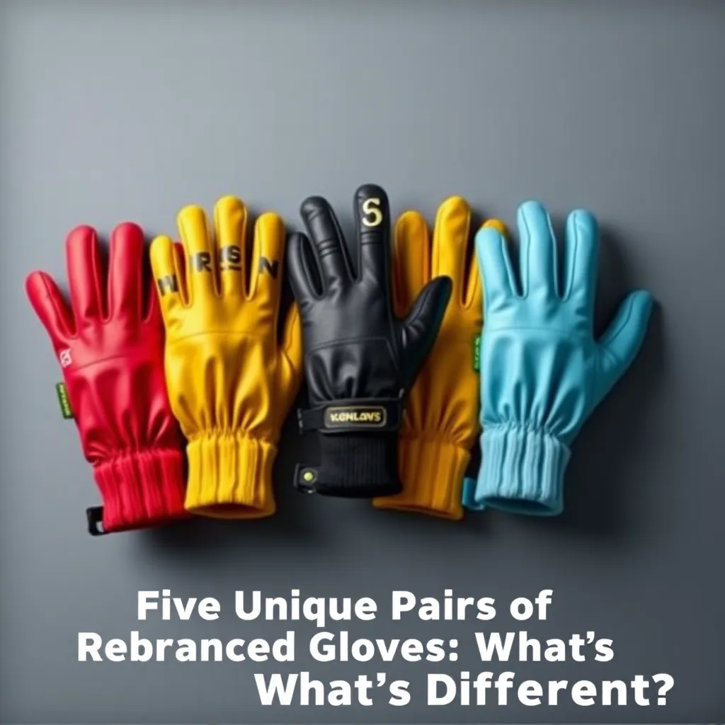 Five Unique Pairs of Rebranded Gloves: What's Different? : LevelUpTalk
