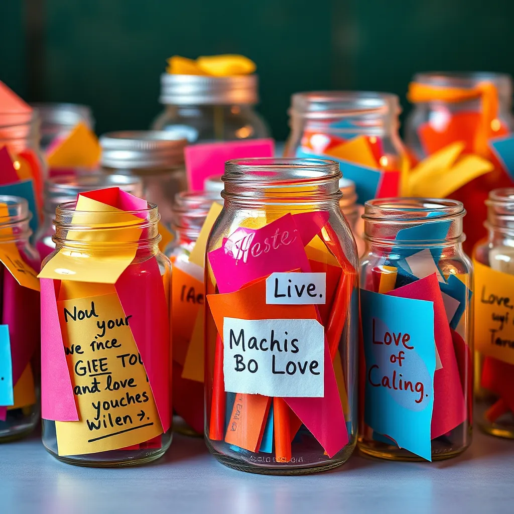 Creative Ways to Use My Jars of Love Idea : LevelUpTalk