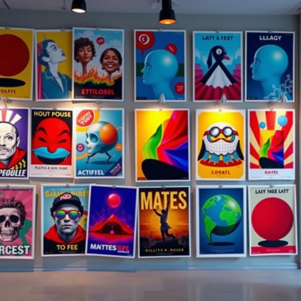 Choosing the Best Poster: A Style Showdown : LevelUpTalk