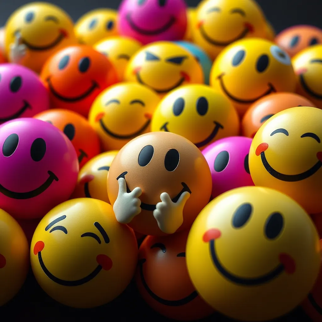 The Impact and Evolution of Smileys in Communication : LevelUpTalk